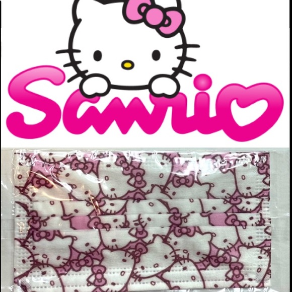 Sanrio | Accessories | Sanrio 3 Hello Kitty Disposable Face Mask | Poshmark
